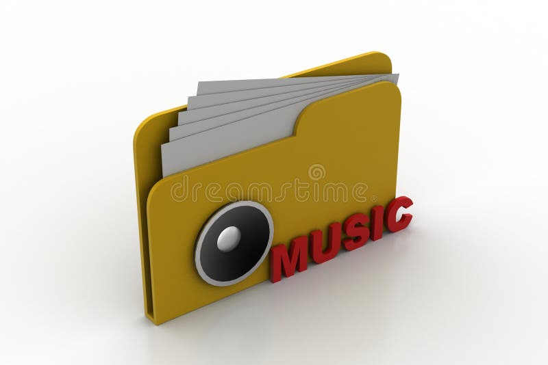 Music file icon stock vector. Illustration of file, symbol - 225349348