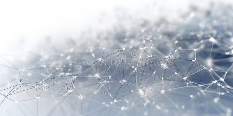 3D Network Connections with Plexus Design Background Wallpaper ...