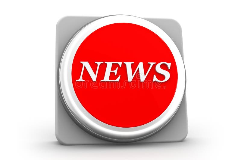 News 3D logo stock illustration. Illustration of english - 2341416