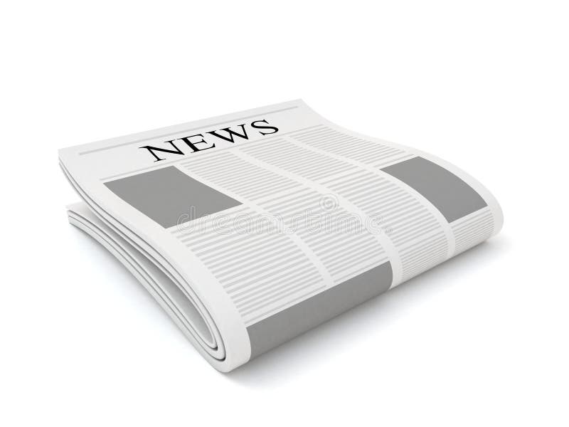 Newspaper template stock vector. Illustration of newspaper - 13161204