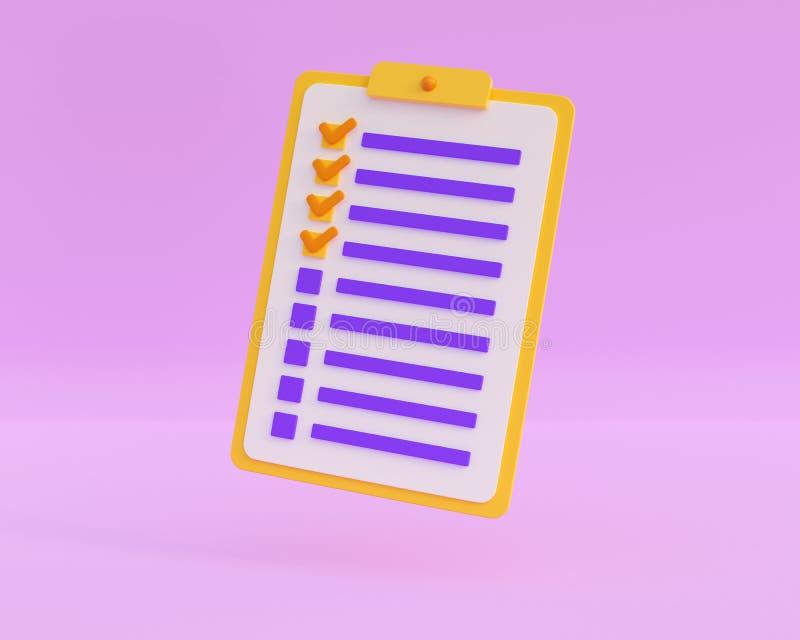 3d note icon. stock image. Image of white, render, list - 248572607