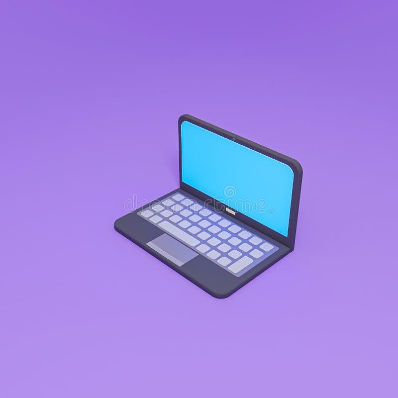 3d Notebook Icon Render Illustration Stock Illustration - Illustration ...