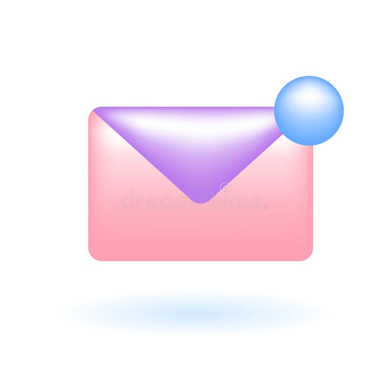 3d Pastel Cute Message App Stock Illustrations 27 3d Pastel Cute
