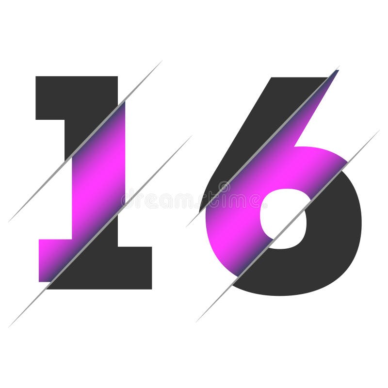 16 3d Number Cut Design for Decorative Design. 3d Art Wallpaper ...