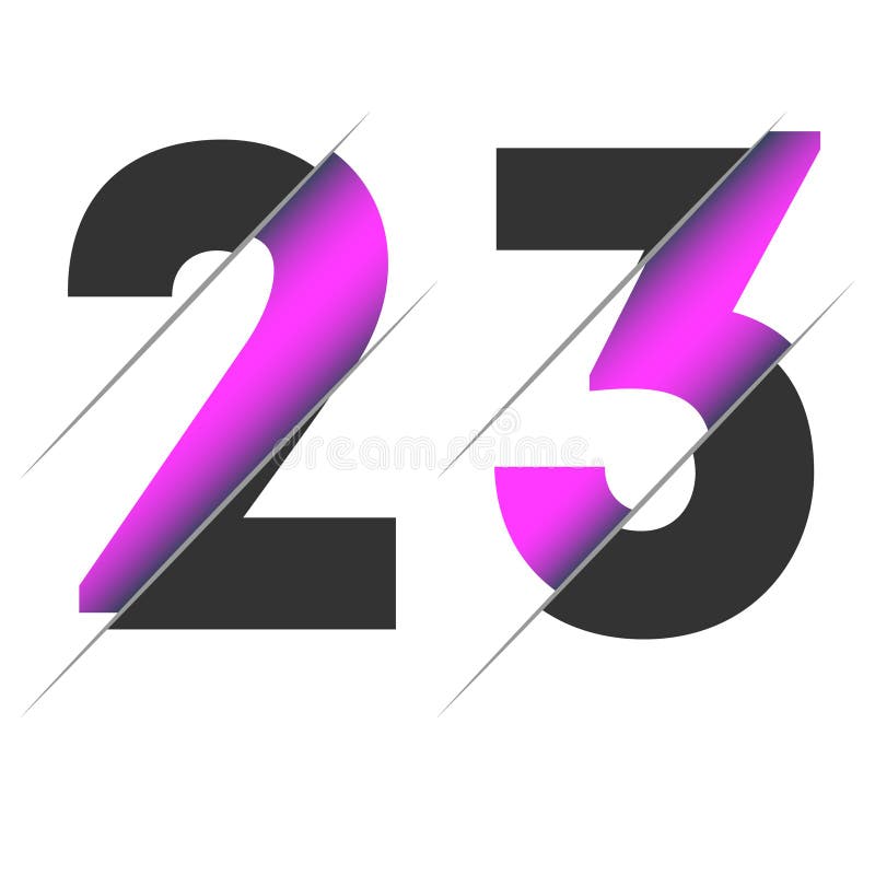 23 3d Number Cut Design for Decorative Design. 3d Art Wallpaper ...