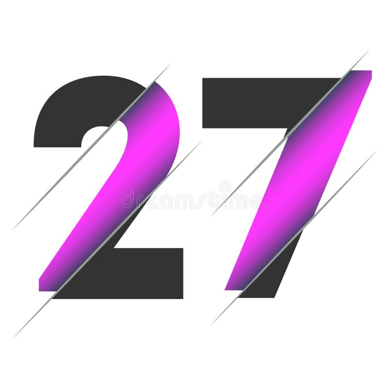 27 3d Number Cut Design for Decorative Design. 3d Art Wallpaper ...