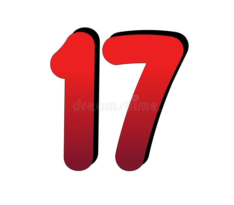 Number 17 Stock Illustrations – 3,758 Number 17 Stock Illustrations ...