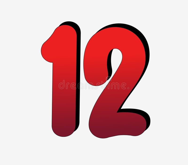 Number 12 Templates Number 12 Logo Hi Res Stock Photography And Images