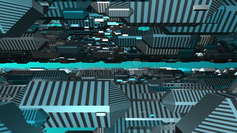 3D Object Looping Animation Abstract Background Stock Footage - Video ...