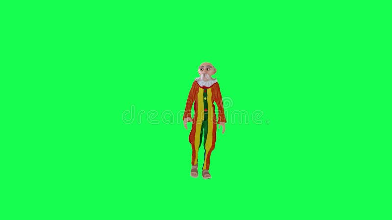 3D Old Man Walking , Chroma Green Screen with 4k Rendering of People ...