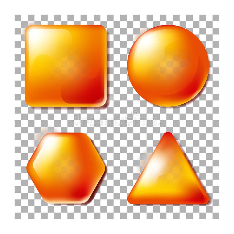 Triangle buttons stock vector. Illustration of vector - 6960268