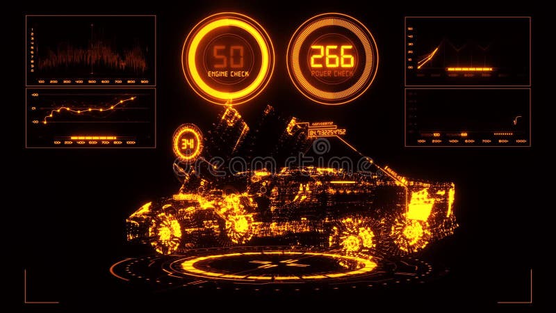 Orange Top 10 Numbers Coundown Motion Graphic Background V2 Stock ...