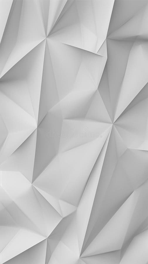 3d Origami Texture Rendering Abstract Stock Illustration - Illustration ...