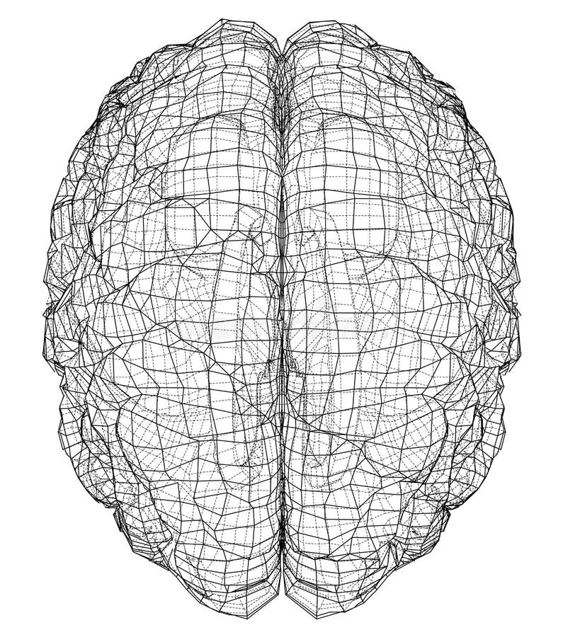 Brain with Wire Short Circuit in Cartoon Style Stock Vector ...