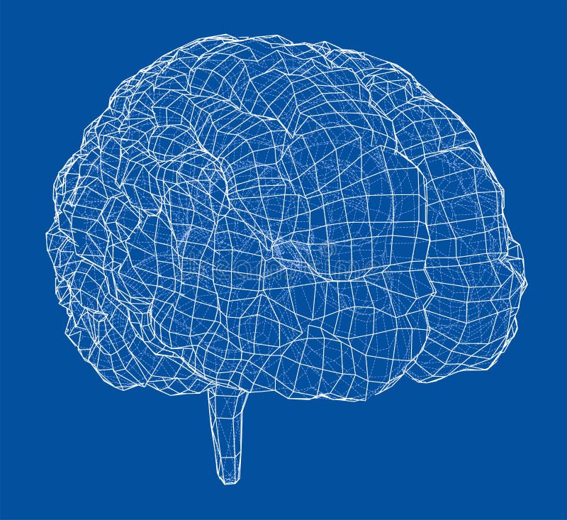 Brain with Wire Short Circuit in Cartoon Style Stock Vector ...