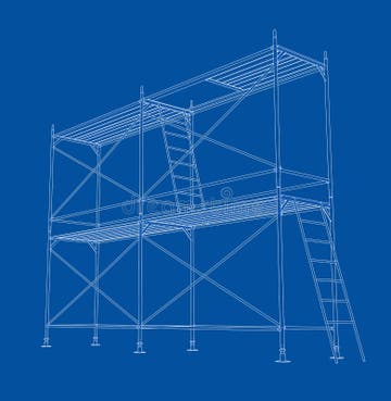 Outline Scaffold Stock Illustrations – 438 Outline Scaffold Stock ...