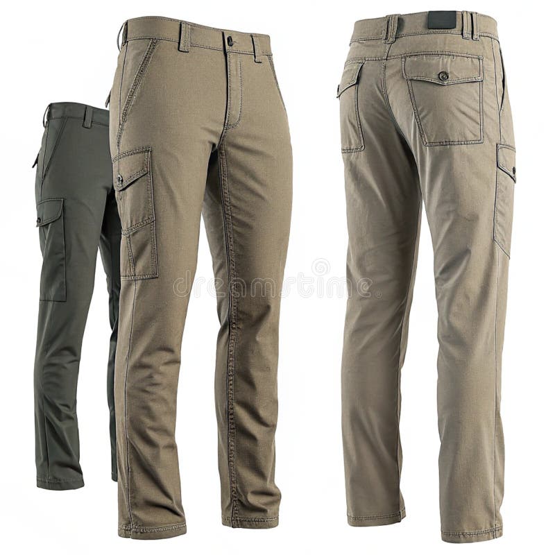 3D Pants Template Isolated on Transparent Background Stock Illustration ...