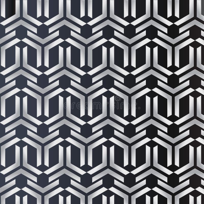 3D Paper Art Design Triangle Geometry Cross Vector Pattern Stock Vector ...