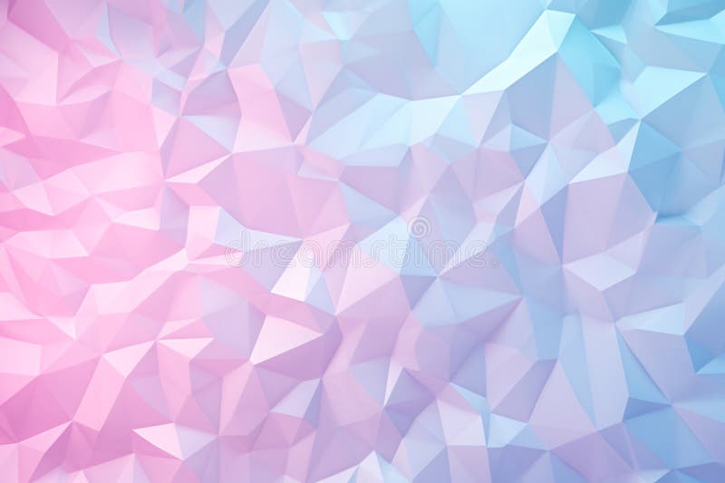 .3D Pastel Polygon Glitter Background Stock Illustration - Illustration ...