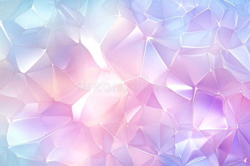 .3D Pastel Polygon Glitter Background Stock Illustration - Illustration ...