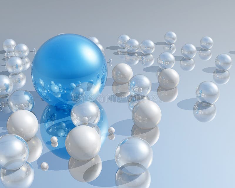 3D Pearl stock illustration. Illustration of cool, macro - 37344175