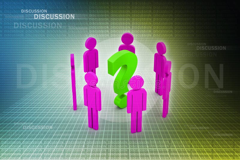 3d people in doubt stock illustration. Illustration of disappointment ...