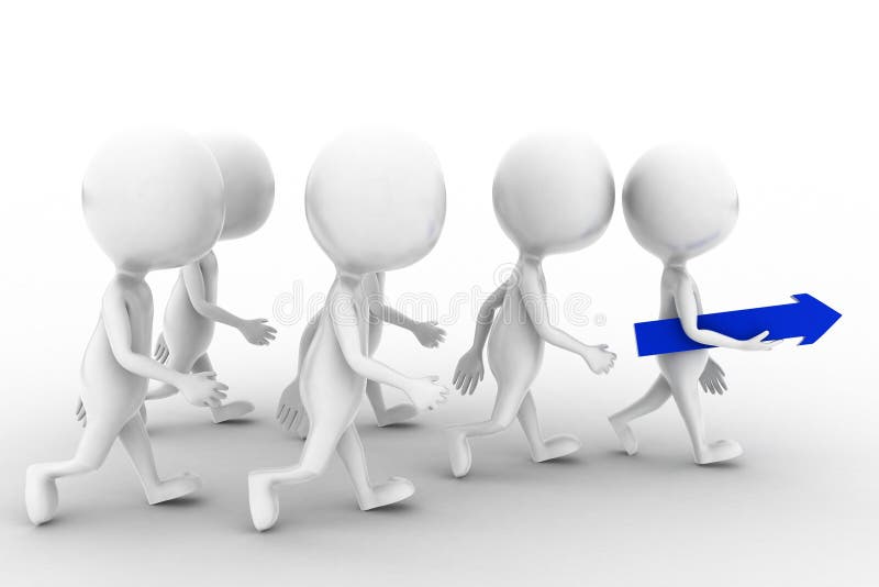 3d people following a path stock illustration. Illustration of case ... 3d people following a path stock illustration. Illustration of case ...