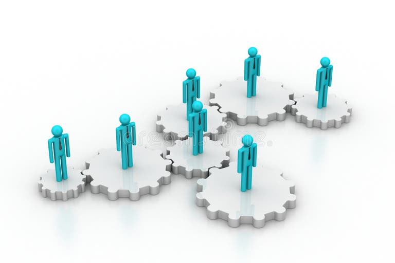 3d People Work Stock Illustrations – 69,364 3d People Work Stock ...