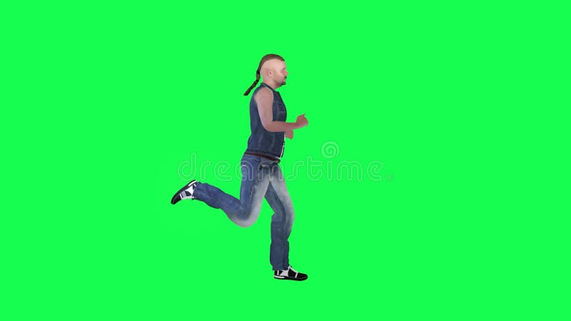 3d People Green Screen Chromakey Renderign Animation People Doing ...