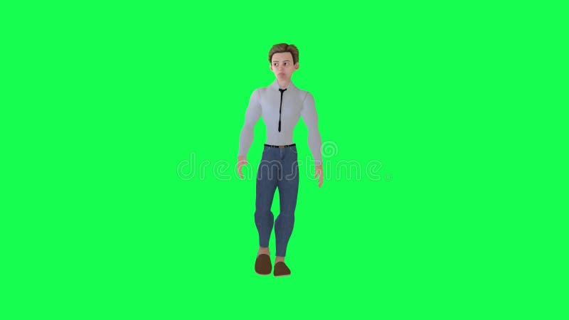 3d People Green Screen Chromakey Renderign Animation People Doing ...