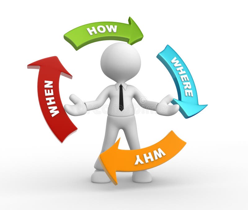 Businessman stock illustration. Illustration of hint - 30155799