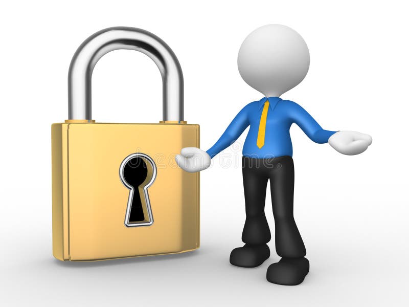 Lock stock illustration. Illustration of secure, corporate - 30072133