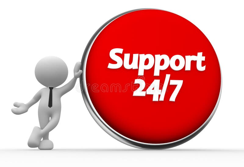 Help Button stock illustration. Illustration of character - 19684238