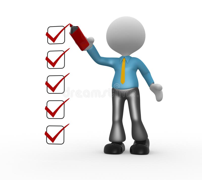 Nlp Submodalities Checklist Clipart