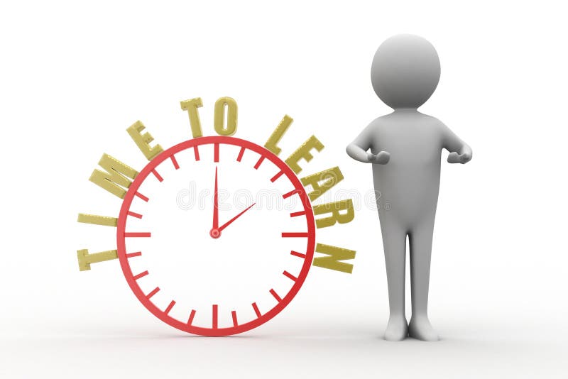 Time to Go - Clock stock illustration. Illustration of communicate ...