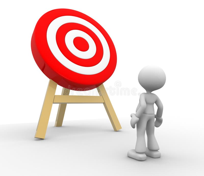 Businessman stock illustration. Illustration of archer - 29885769