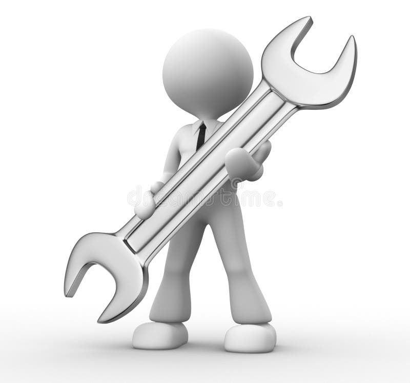 Little People Fix Stock Illustrations – 138 Little People Fix Stock ...