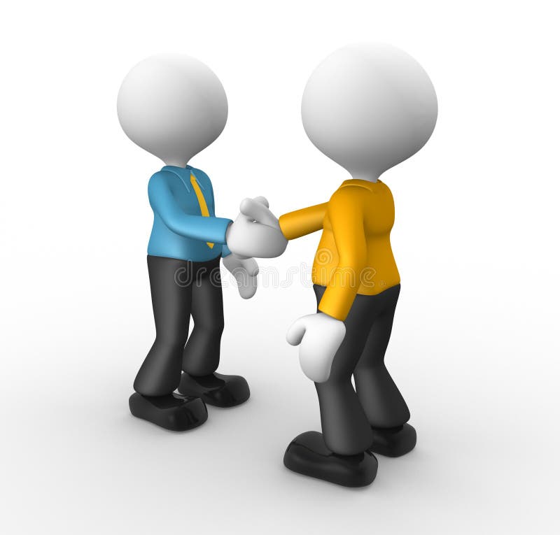 Businessmen stock illustration. Illustration of negotiation - 30047738