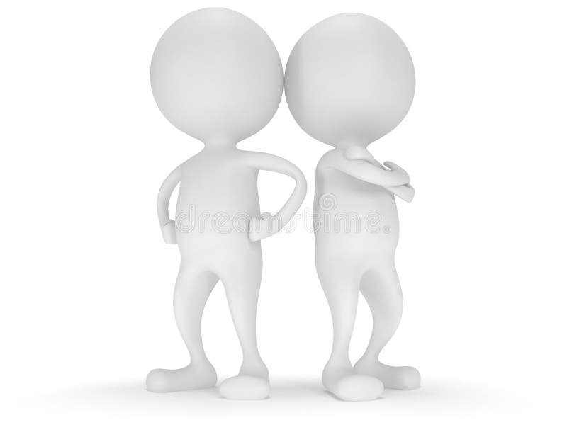 3d White People Work Together Stock Illustrations – 2,726 3d White ...