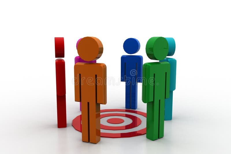 Crowded Target Stock Illustrations – 67 Crowded Target Stock ...