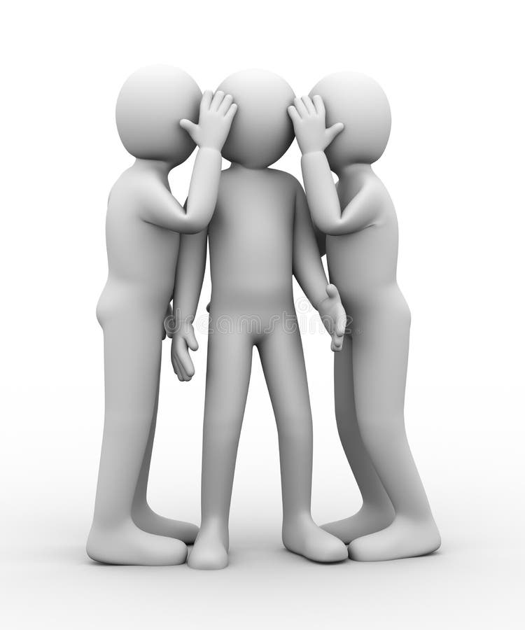Person Whispering Stock Illustrations – 1,392 Person Whispering Stock ...