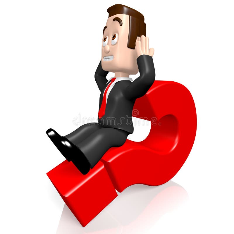 Símbolo De Concepto Perplejo Perdido Confundido Con Tres Flechas ...