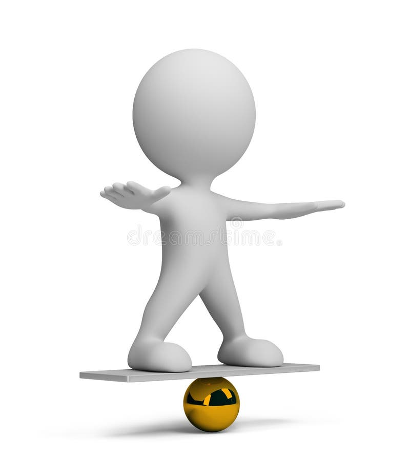 Person Balance Clipart