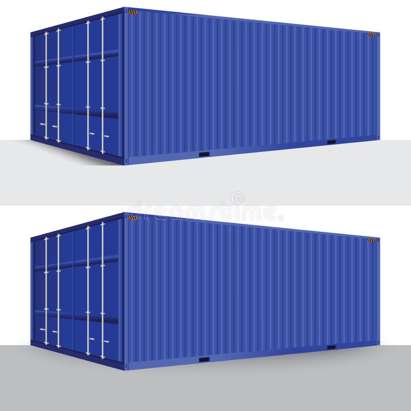 Blue Cargo Container Texture Stock Illustrations – 353 Blue Cargo ...
