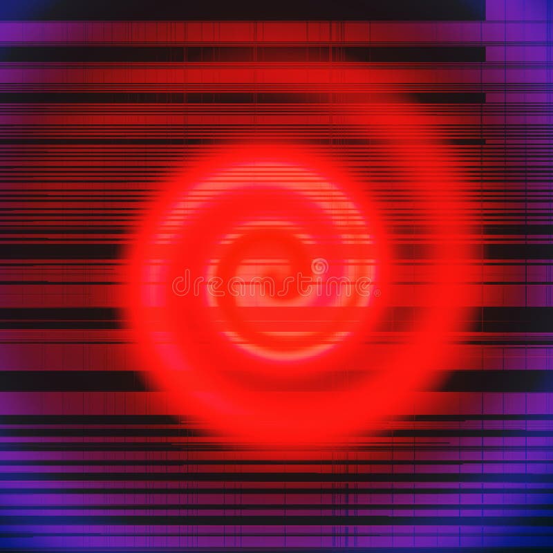 Spiral Twist Background in Vintage Retro Style Stock Illustration ...