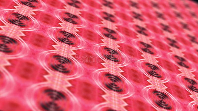 3D Perspective Red Color Transform Geometric Futuristic Technology ...