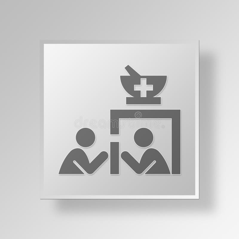 Pharmacy Icon Set stock vector. Illustration of business - 83454414