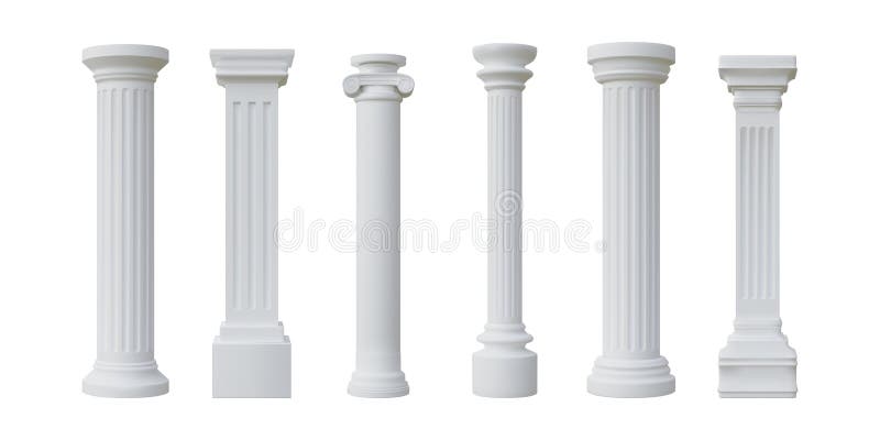 Ancient White Marble Roman Column Stock Illustrations – 4,804 Ancient ...