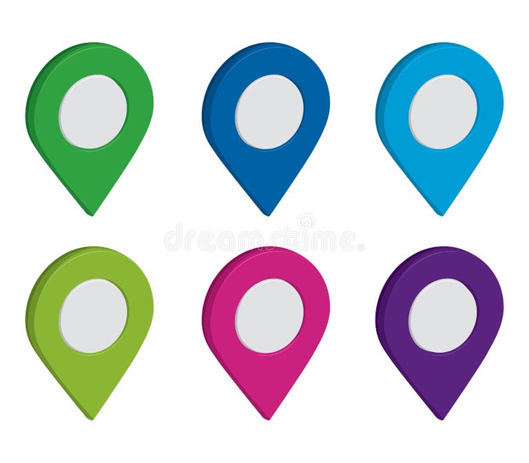 Google Location Pin Stock Illustrations – 655 Google Location Pin Stock ...
