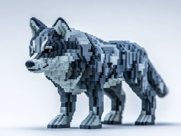 Pixel Art Wolf Stock Illustrations – 430 Pixel Art Wolf Stock Illustrations, Vectors & Clipart ...